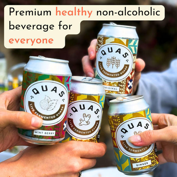 Original Quas Made From Rye and Barley | The UK's First Genuine Kvass
