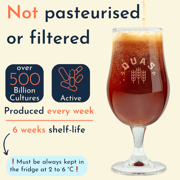 Original Quas Made From Rye and Barley | The UK's First Genuine Kvass